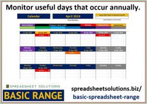 Annual Reminder – £35 | Spreadsheet Solutions