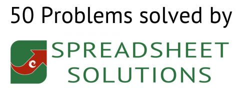 50 Problems Solved | Spreadsheet Solutions